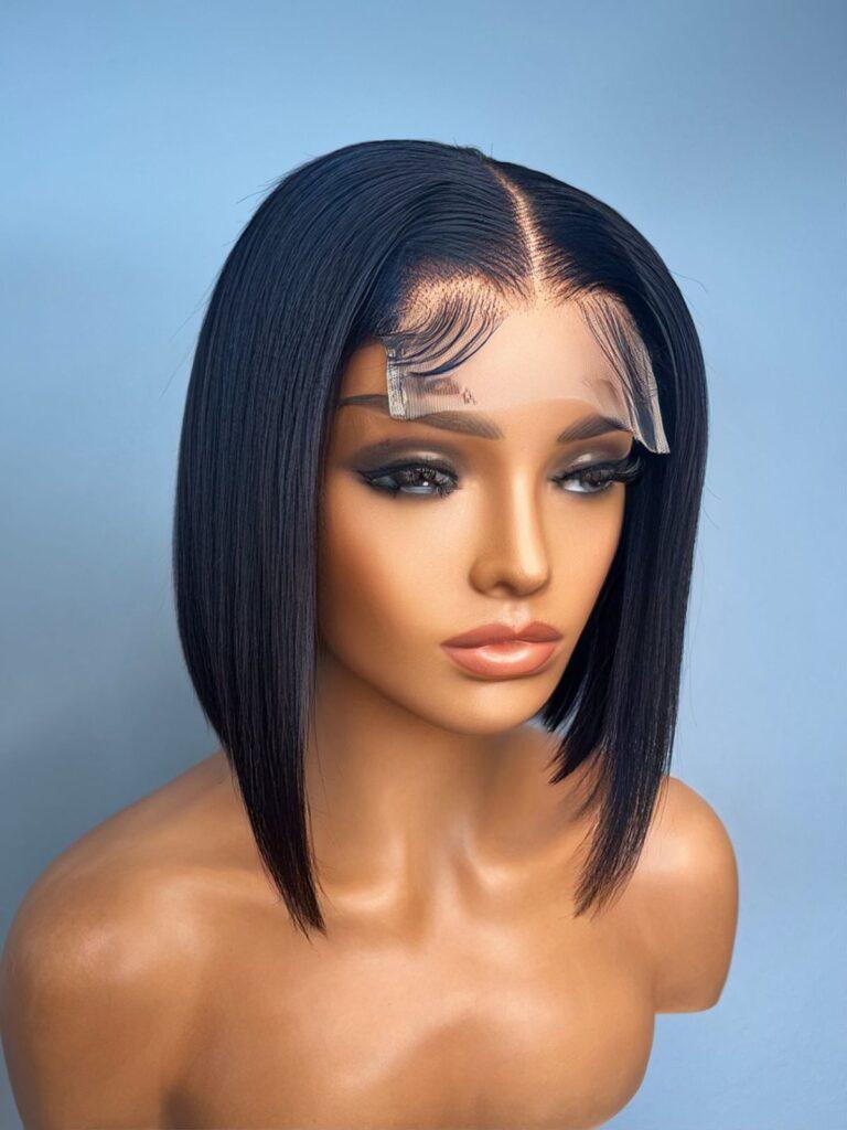 Straight 4×4 bob wig – Hair Junction SA
